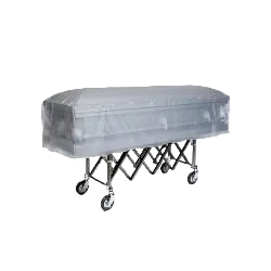 Vinylite Closed Casket Cover | Clear Vinylite Casket Cover | Kelco ...