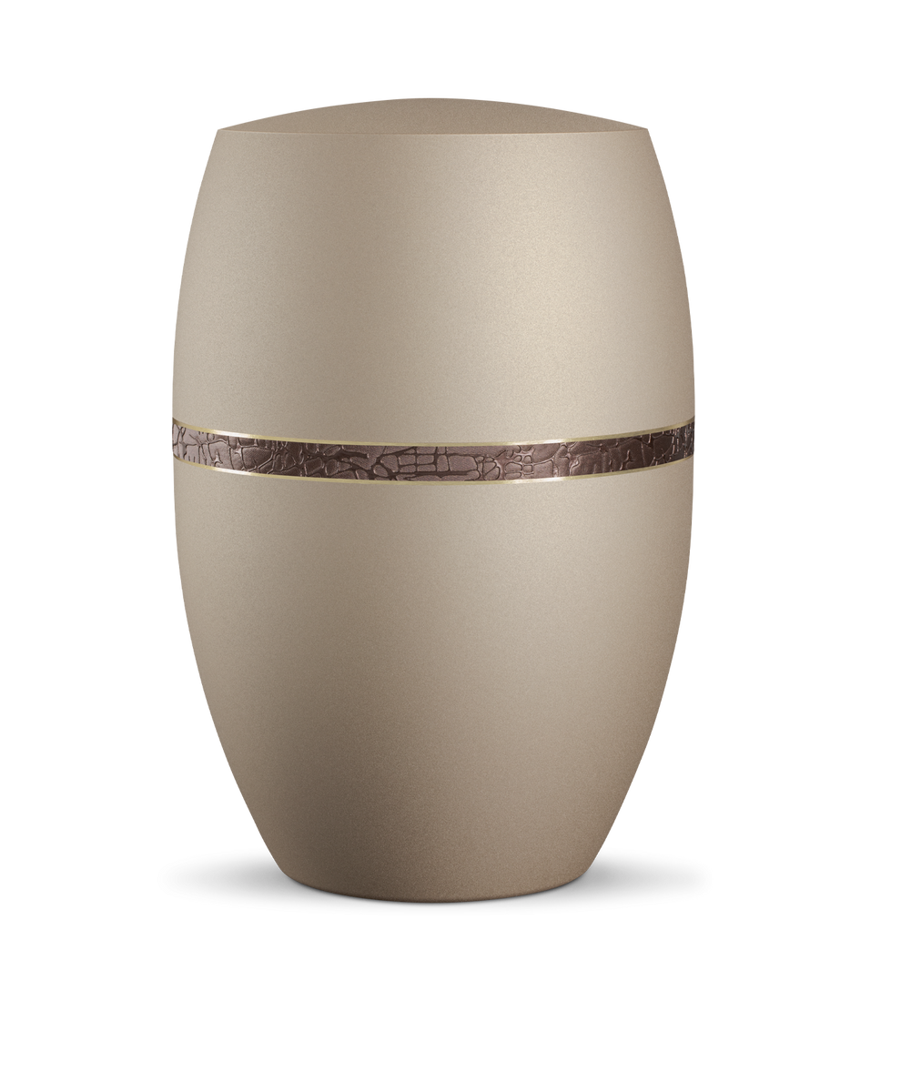 Glamour Series Biodegradable Urn | Rakeene Champagne | Kelco Supply ...